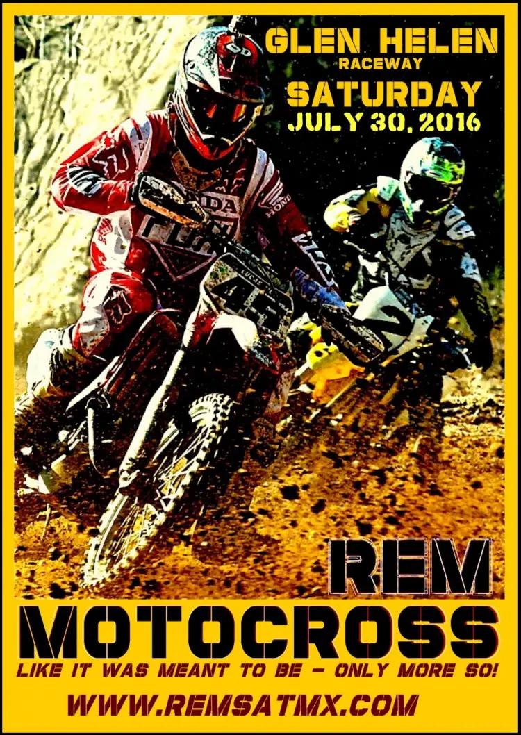ART OF MOTOCROSS RACE POSTERS: GETTING RACERS OFF THE COUCH - Motocross ...