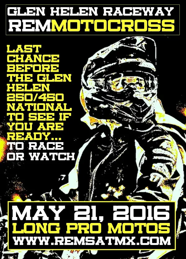 ART OF MOTOCROSS RACE POSTERS: GETTING RACERS OFF THE COUCH - Motocross ...