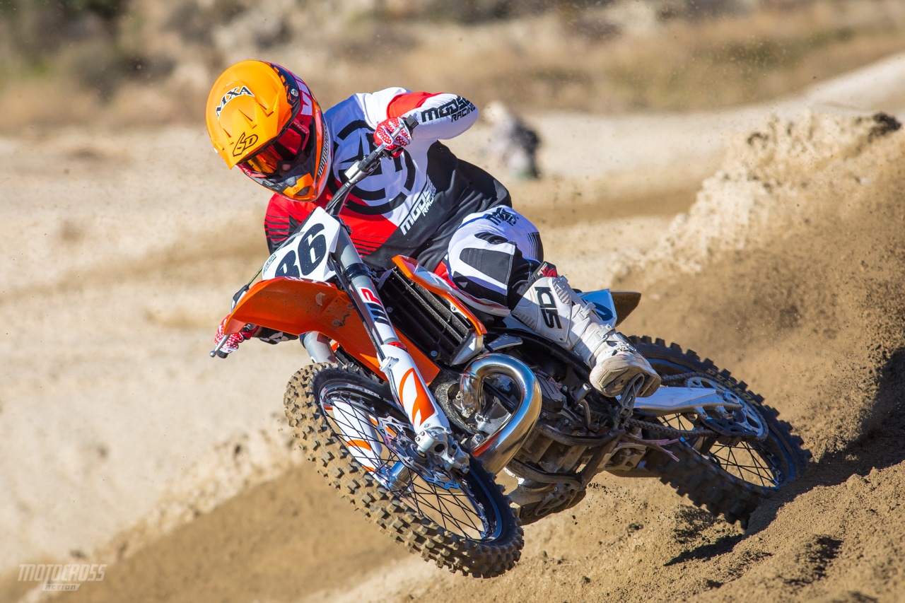 ASK THE MXPERTS: THE ANGLE OF THE KTM 250SX DANGLE - Motocross Action ...