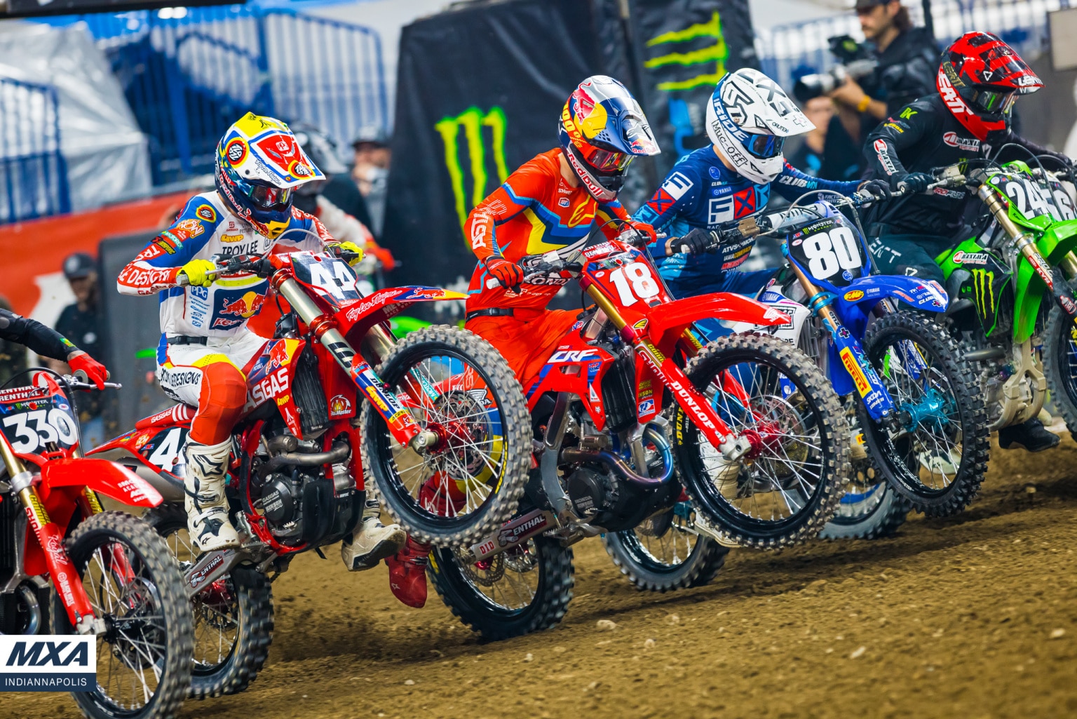 2022 INDIANAPOLIS SUPERCROSS // 250 MAIN EVENT RACE RESULTS - Motocross ...