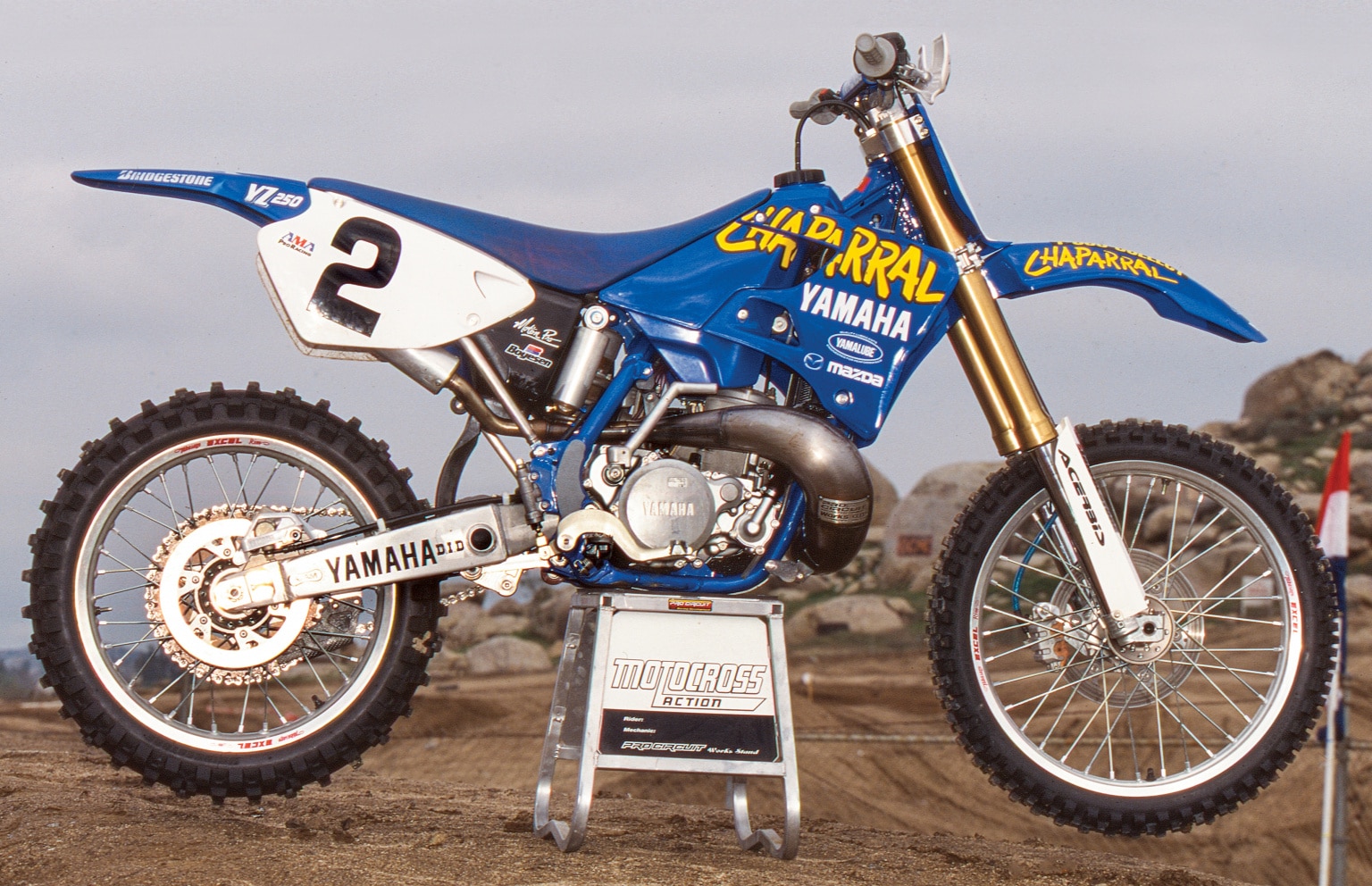 MXA RETRO TEST: JEREMY McGRATH’S 1998 CHAPARRAL YAMAHA YZ250 ...