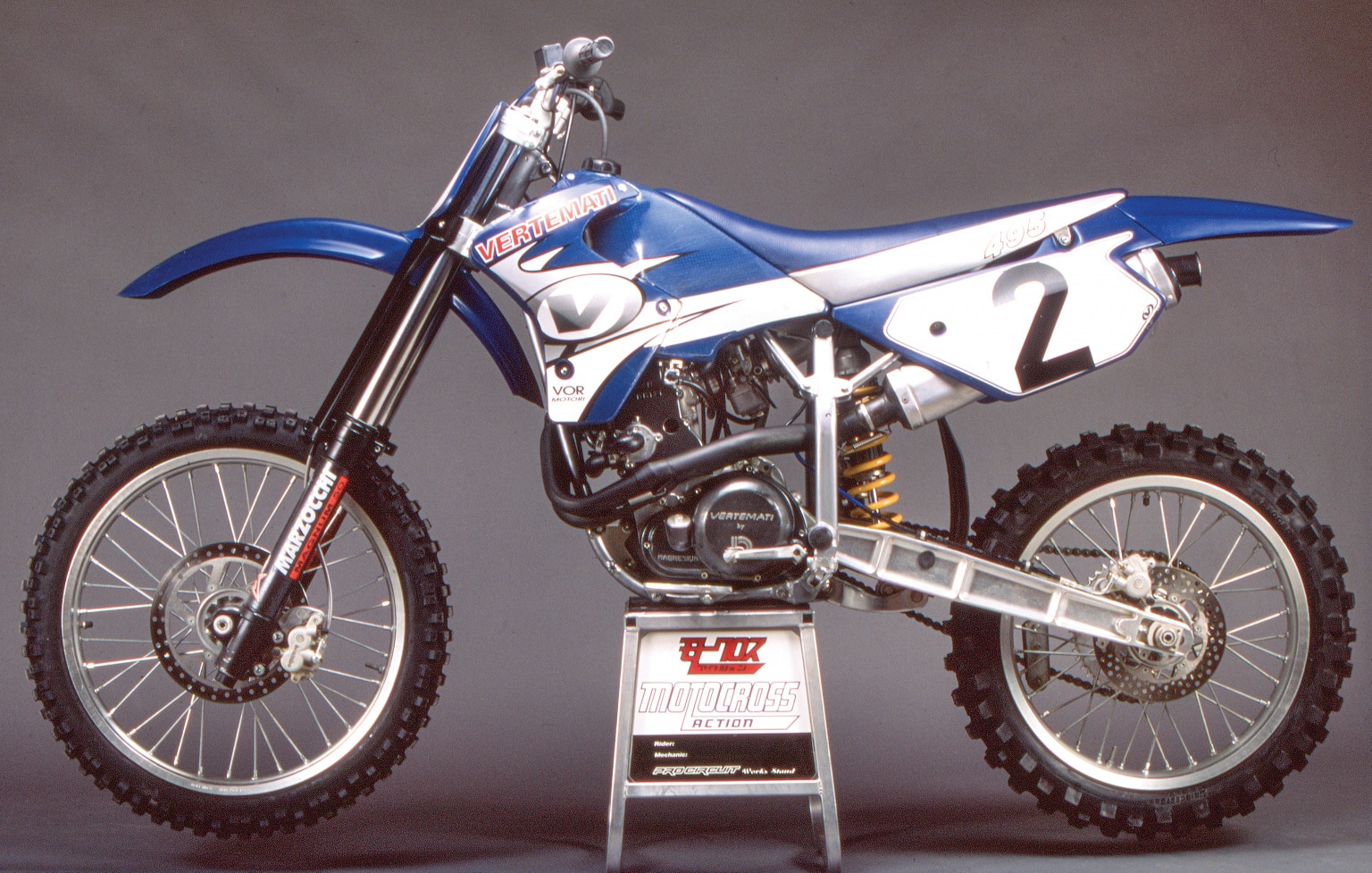 MXA RETRO TEST: THE UNOBTAINABLE 1999 VERTEMATI V503 - Motocross Action ...