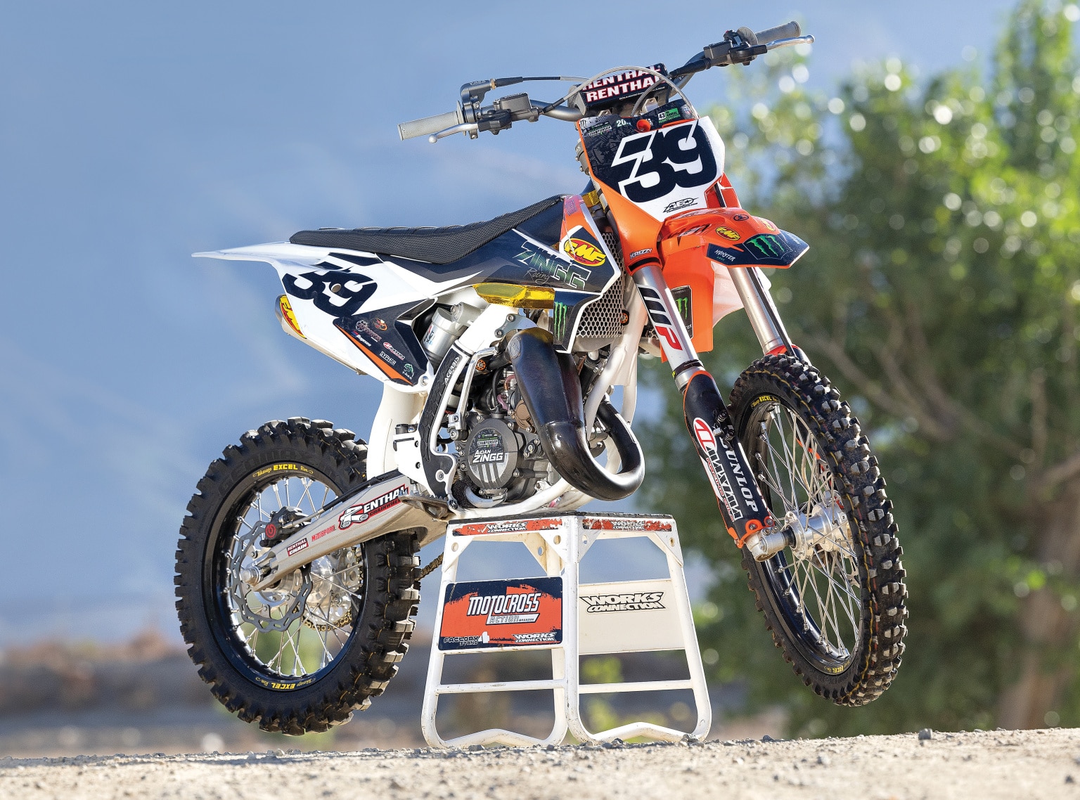 WE RIDE AIDAN ZINGG’S LORETTA-WINNING KTM 112SX SUPERMINI - Motocross Action Magazine
