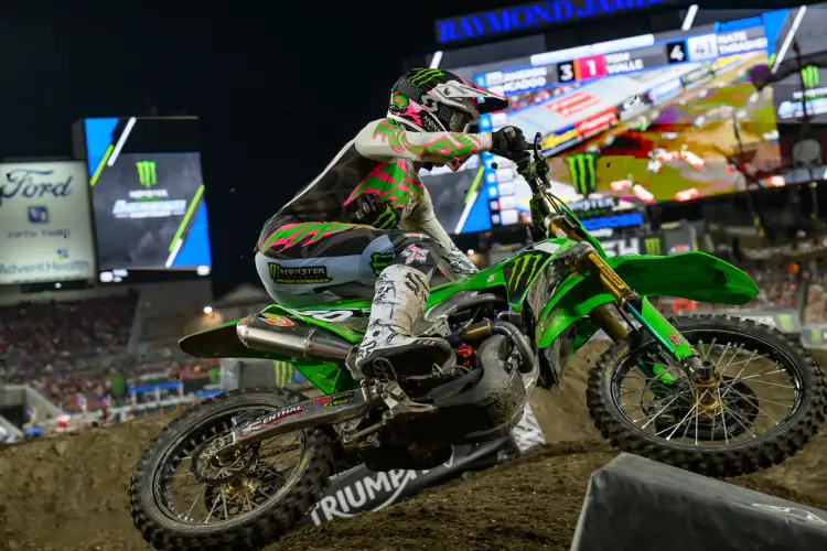 250 MAIN EVENT RESULTS // 2025 TAMPA SUPERCROSS (UPDATED)