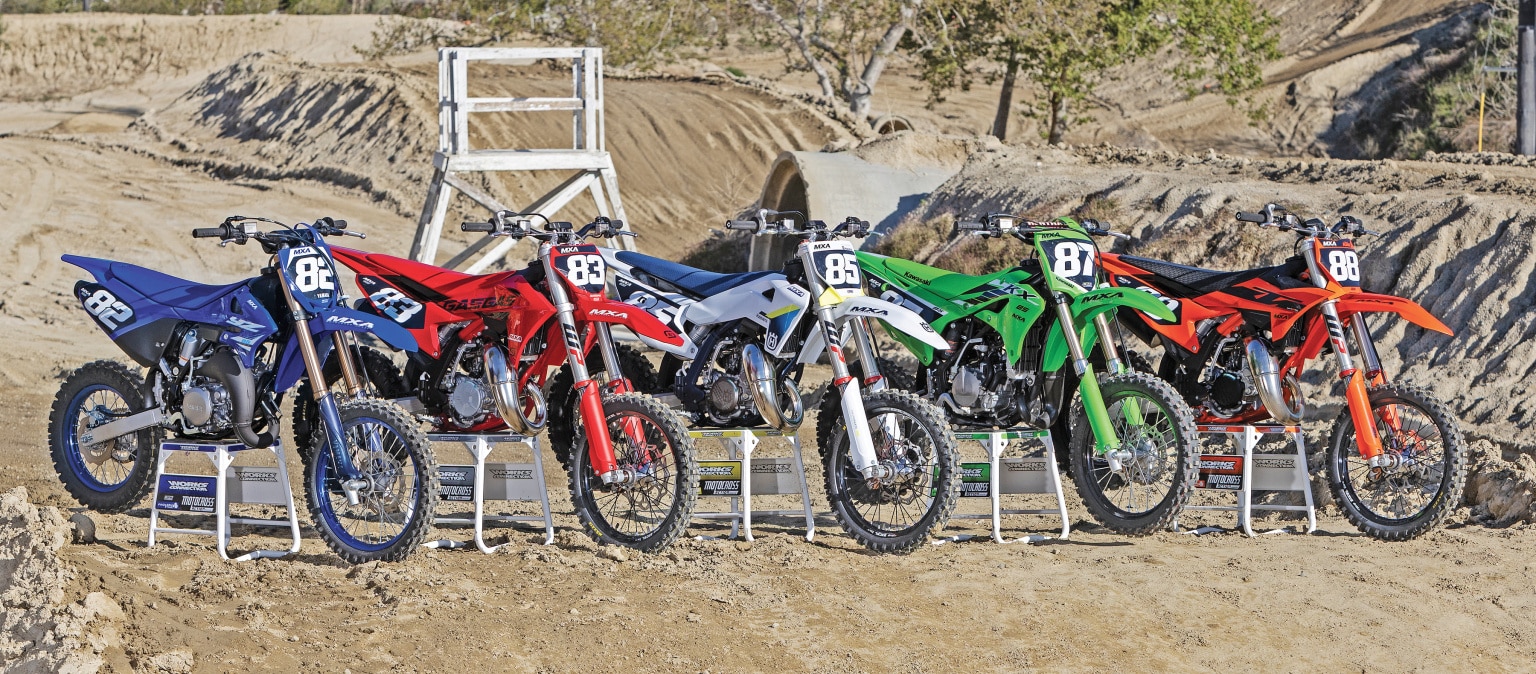 2025 MXA 85cc SHOOTOUT YAMAHA VS. HUSQVARNA VS. GASGAS VS. KAWASAKI VS ...