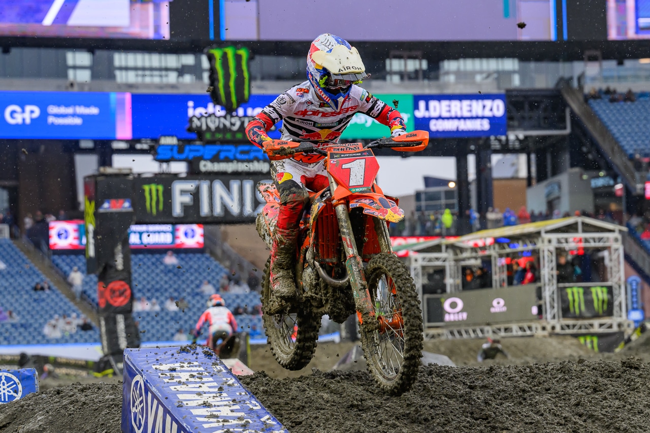 250 MAIN EVENT RESULTS // 2025 FOXBOROUGH SUPERCROSS (UPDATED)