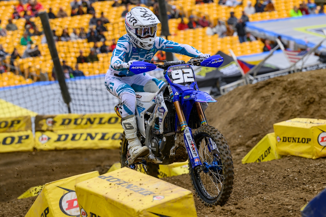 250 MAIN EVENT RACE RESULTS // 2025 PITTSBURGH SUPERCROSS