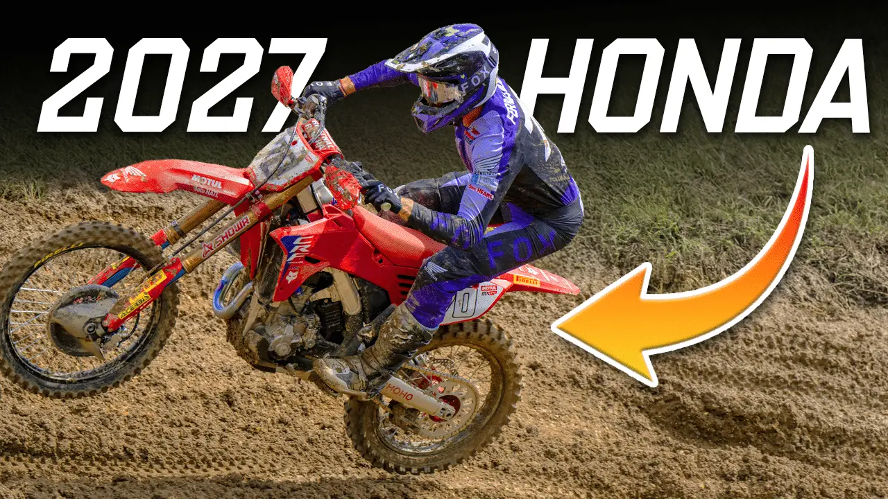 FIRST LOOK! 2027 HONDA CRF450 SPOTTED AT MXGP - Motocross Action Magazine