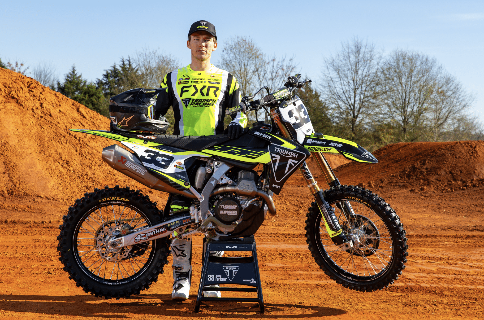 JORDON SMITH AND AUSTIN FORKNER SET TO RACE TRIUMPH’S FIRST 450SX ...