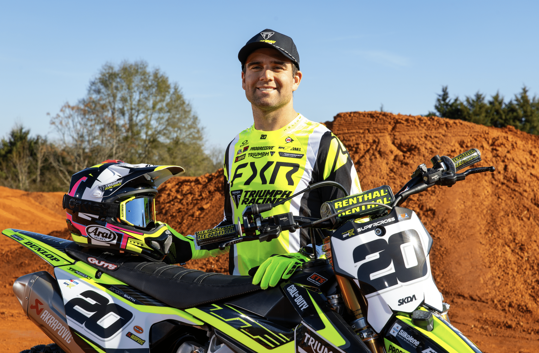 JORDON SMITH UND AUSTIN FORKNER WERDEN 2026 AN TRIUMPHS ERSTER 450SX ...