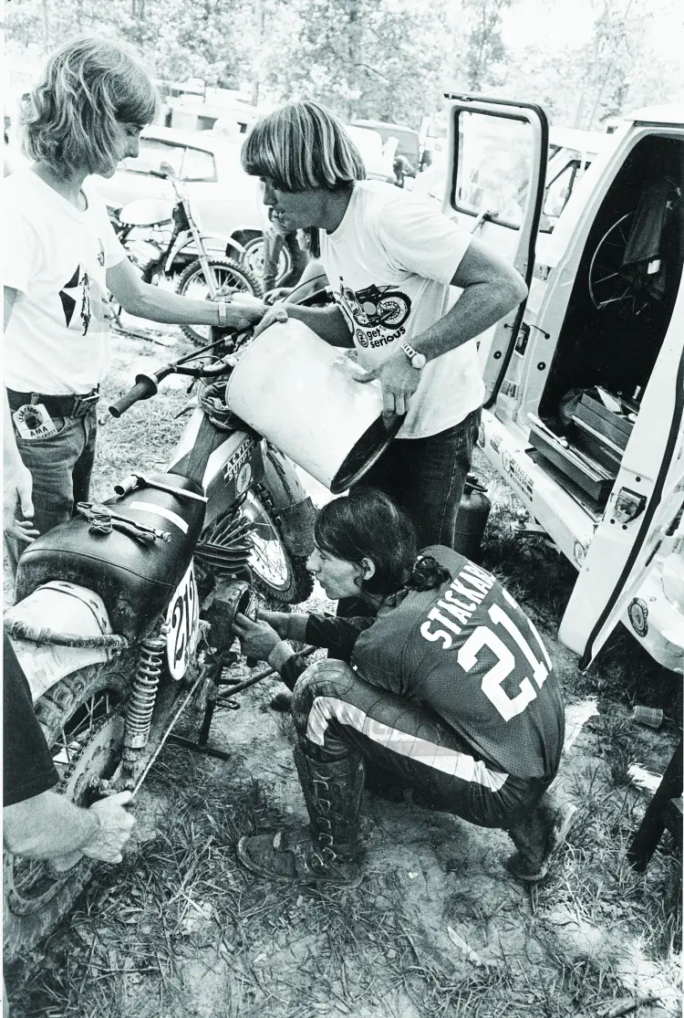 MXA INTERVIEW: STEVE STACKABLE—THE LONG-HAIRED KID FROM TEXAS ...