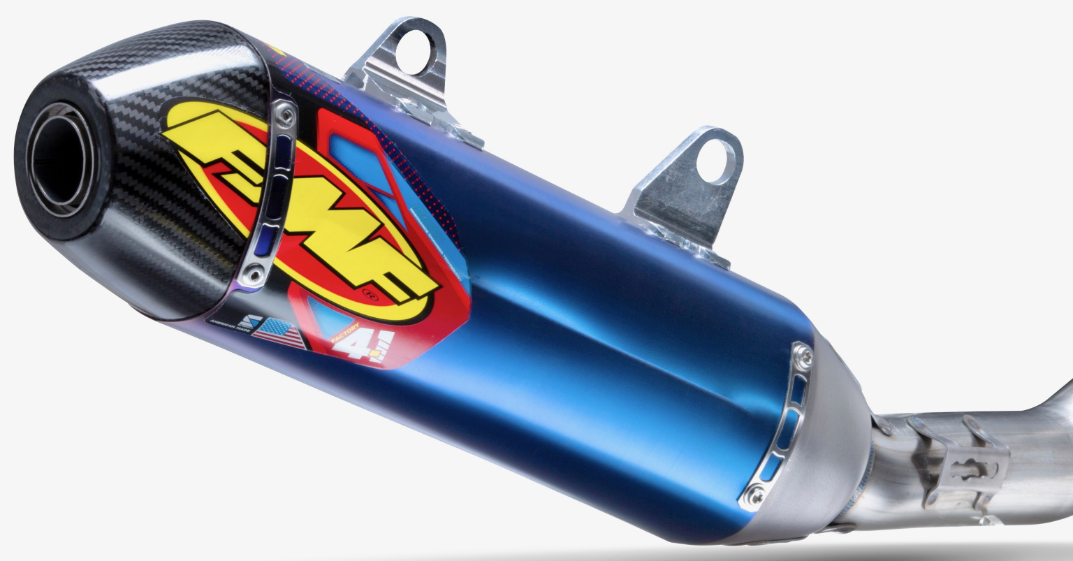 MXA TEAM TESTED: FMF RACING 2024 KX450 SLIP-ON MUFFLER - Motocross ...